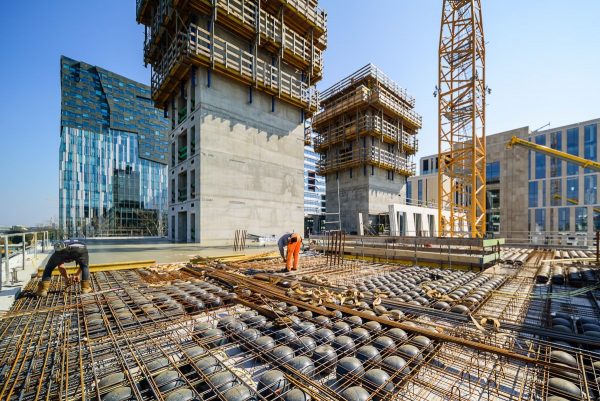 Hourglass Zuidas Amsterdam Balvert Betonstaal