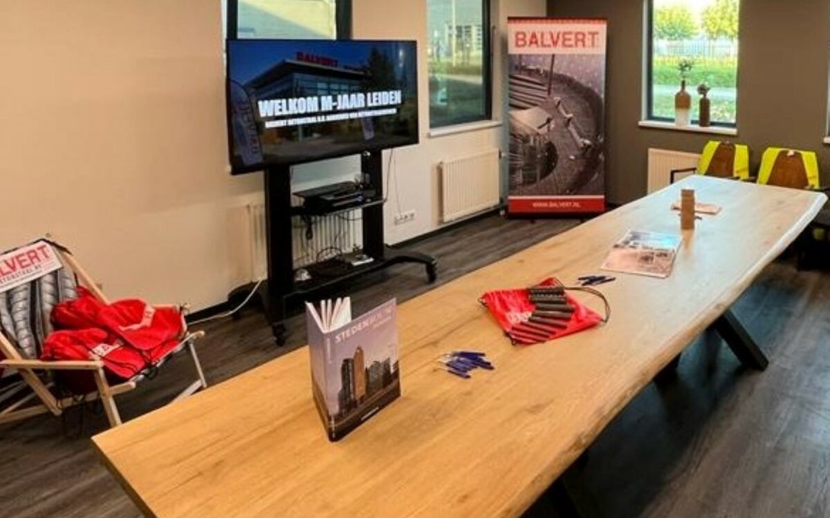 Bezoek M-jaar MBO Rijnland - Balvert Betonstaal